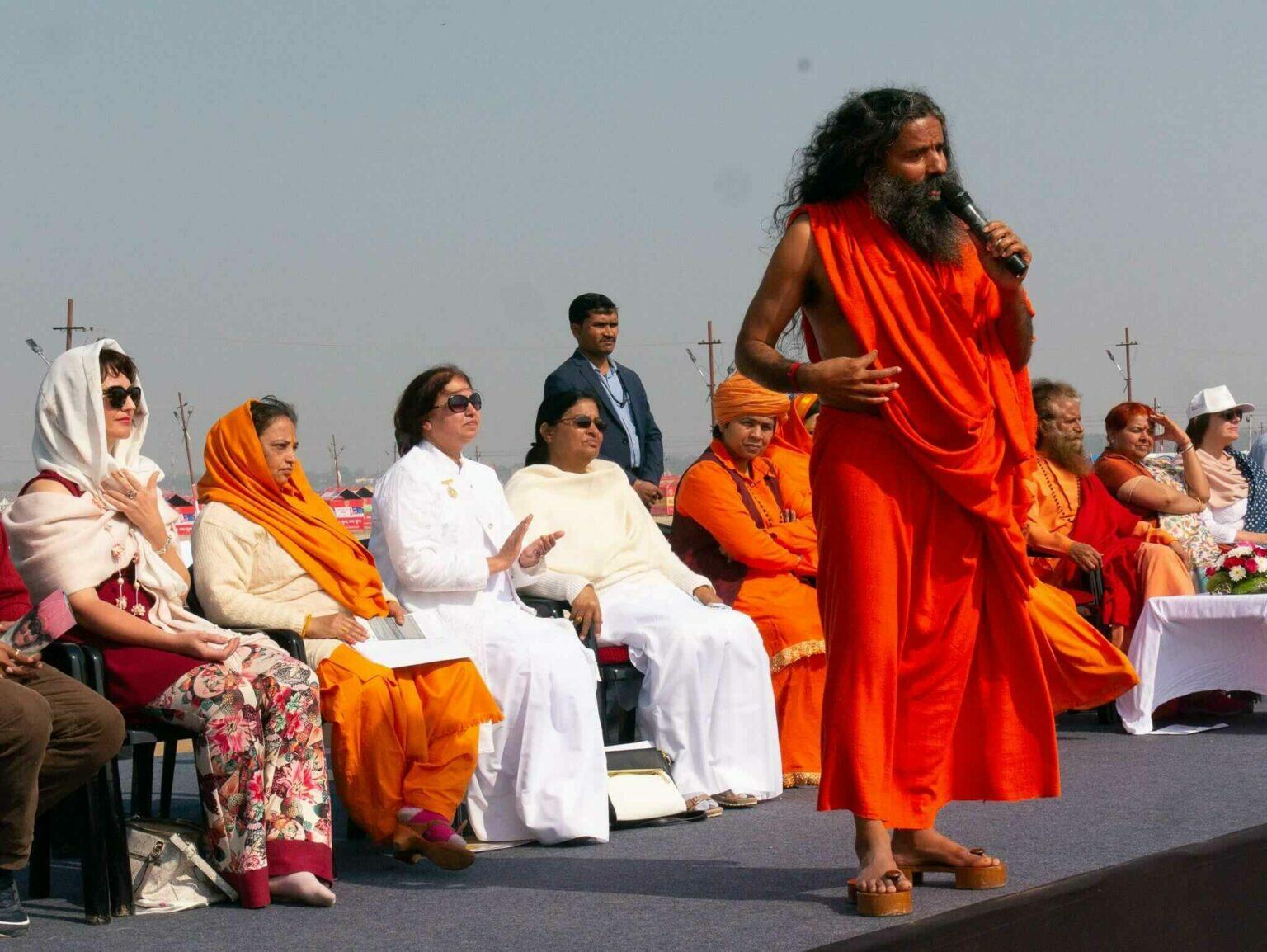 Devi Mohan at Women’s Empowerment Summit at the Kumbha Mela 2019 ...