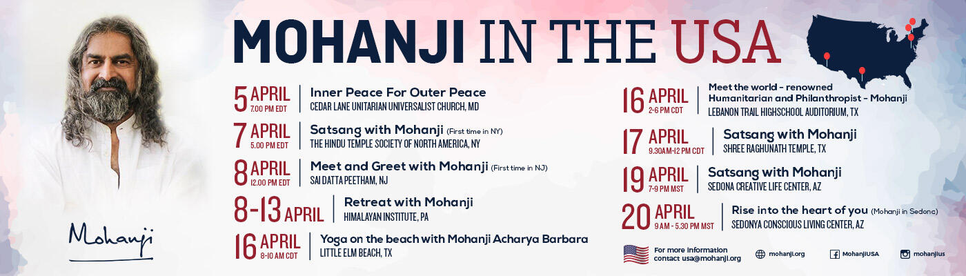 Mohanji in the USA - Mohanji Foundation