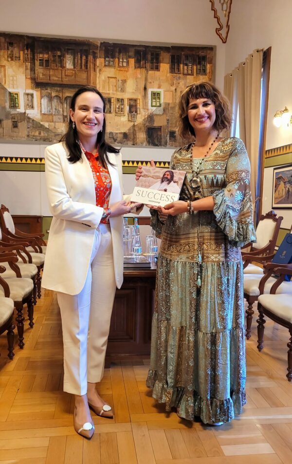 Devi Mohan meets Mayor of Sarajevo - Mohanji Foundation